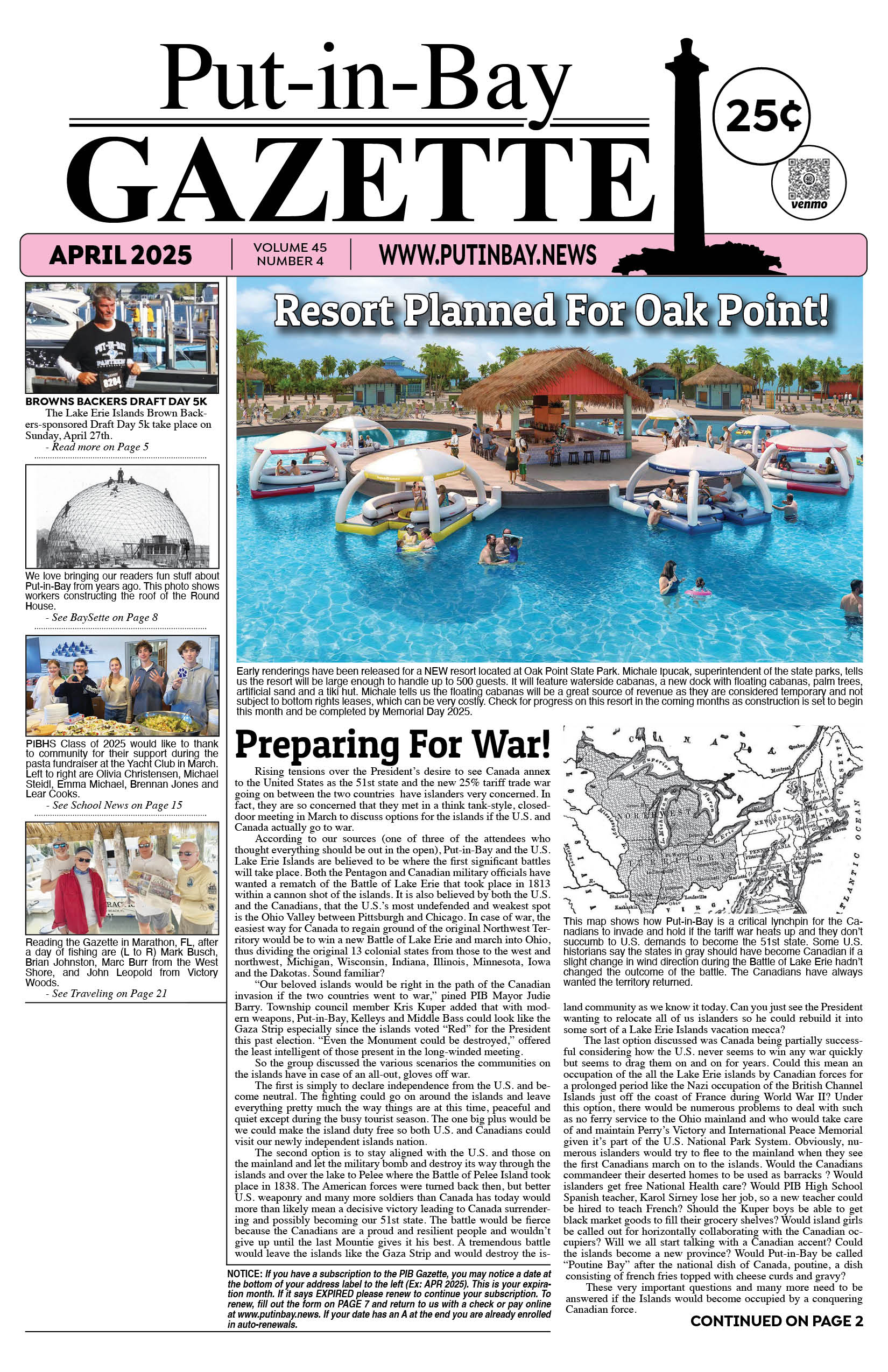 Duff Vineyard Update - Newest Island Preserve! - April 2025 Gazette ...